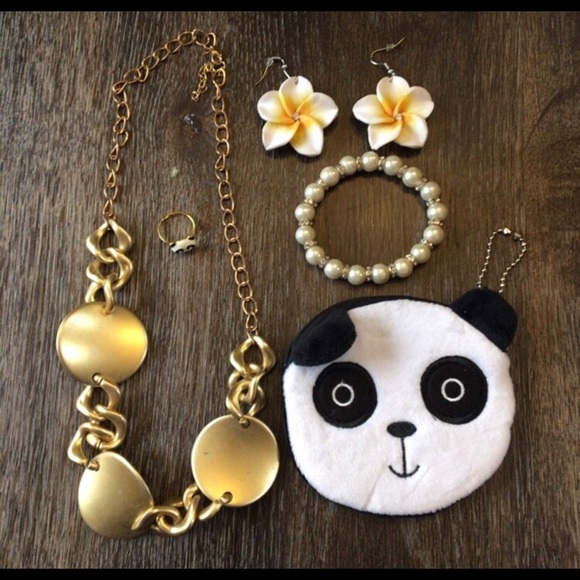 Jewelry | Stuffed Panda Coin Purse | Poshmark